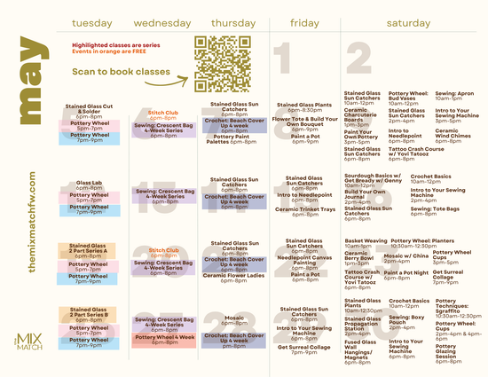 The MixMatch | Fort Worth's Creative Hub for Crafts & Handmade Goods